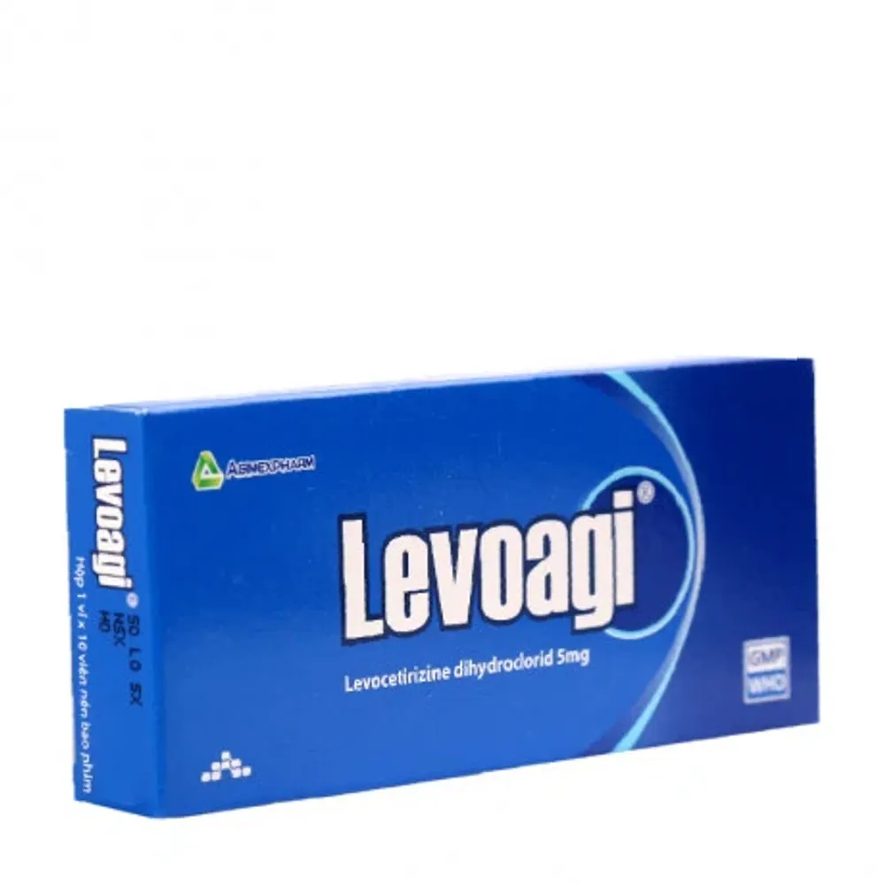 Levoagi 5mg (Hộp 1 vỉ x 10 viên)