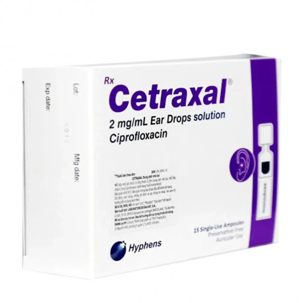 Cetraxal 2mg/ml (15 ống x 0,25ml/hộp)