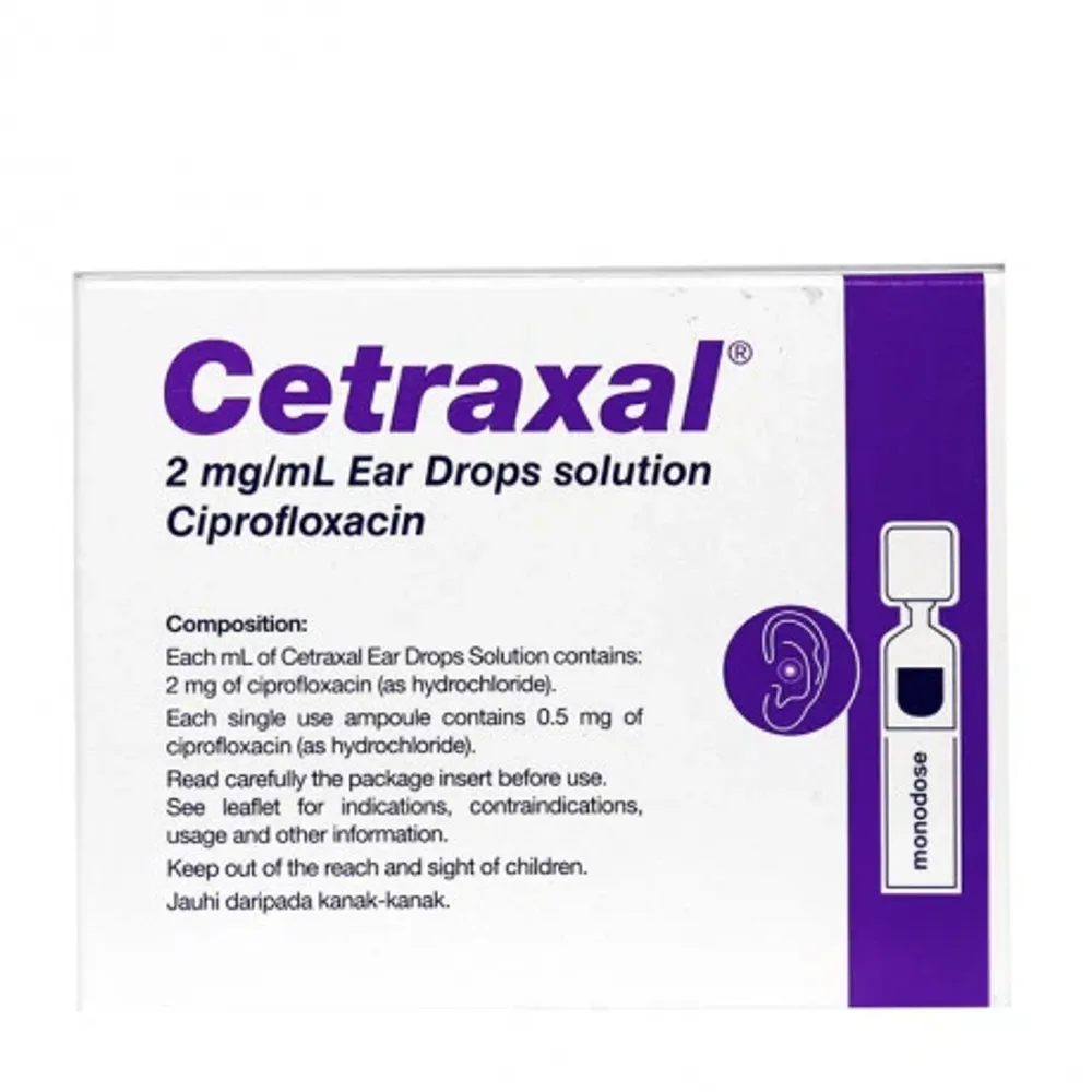 Cetraxal 2mg/ml (15 ống x 0,25ml/hộp)