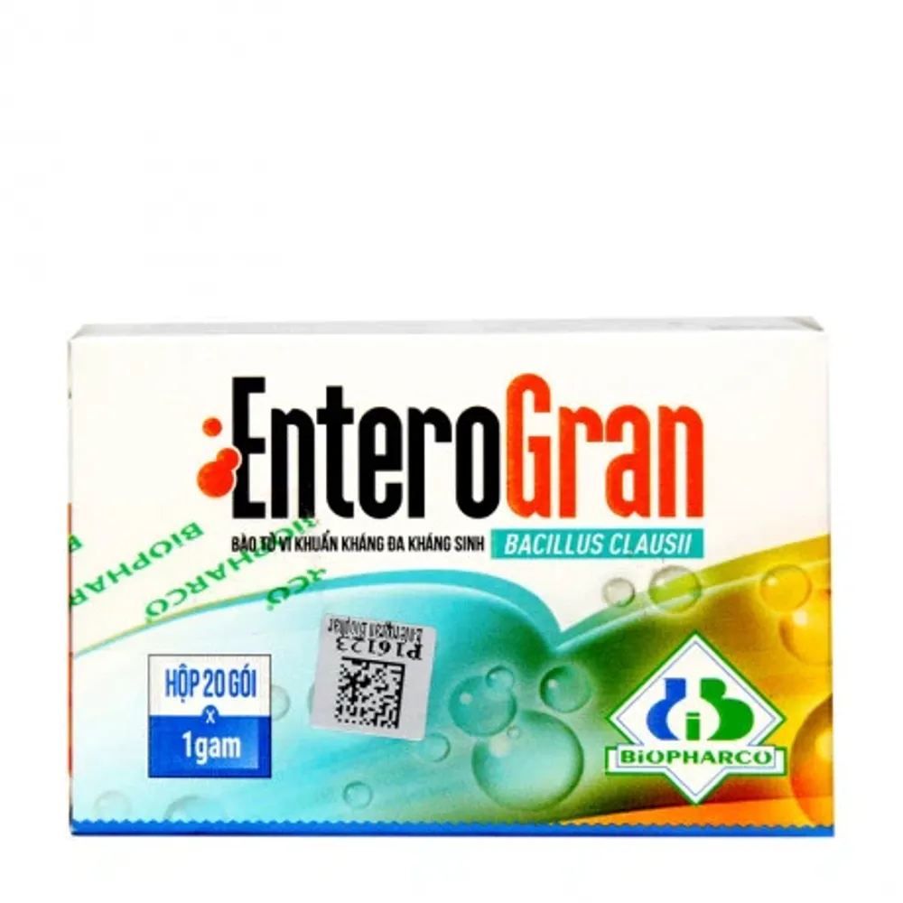 Thuốc bột Enterogran Biopharco điều trị và phòng ngừa rối loạn vi sinh ...