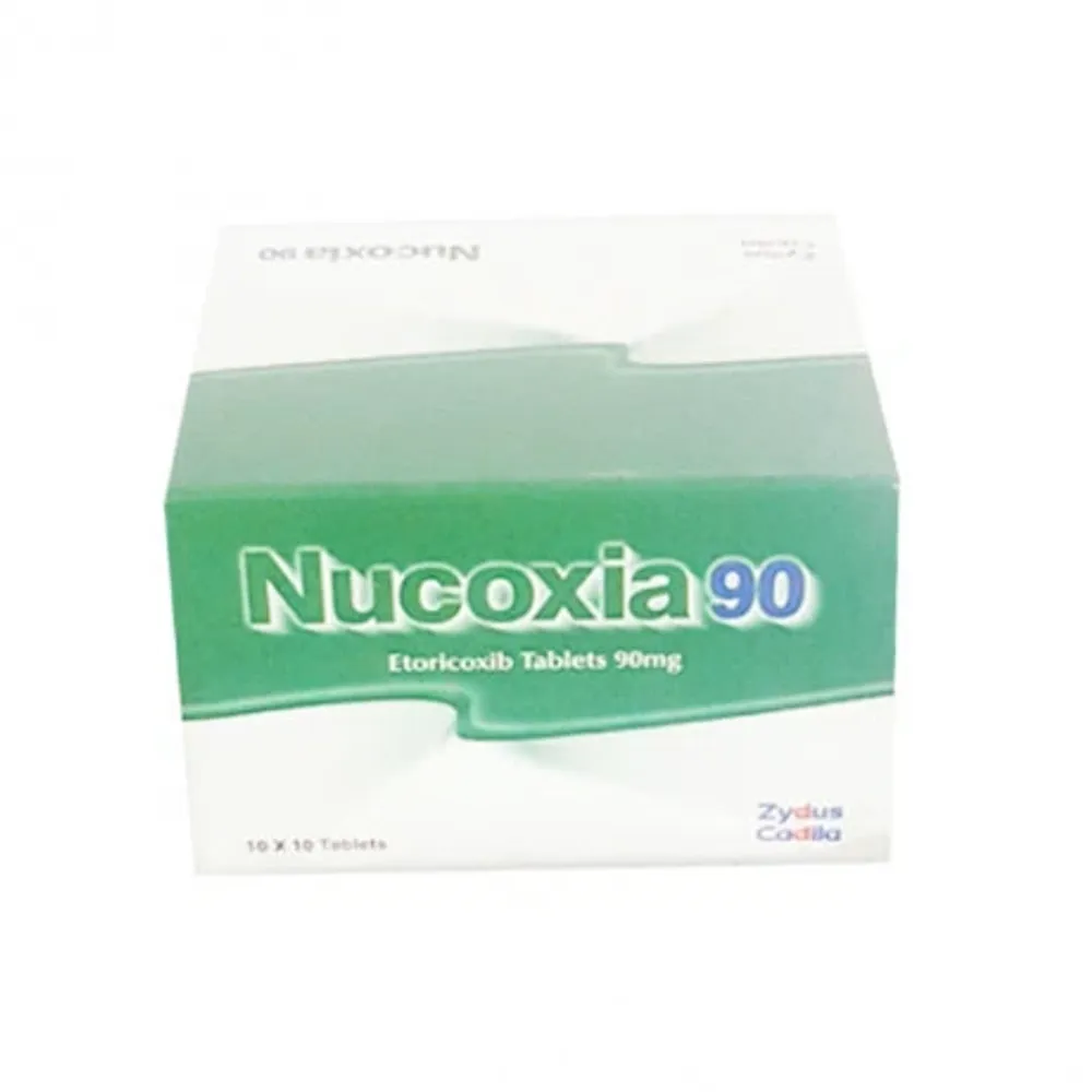 Nucoxia 90mg (10 vỉ x 10 viên/hộp)