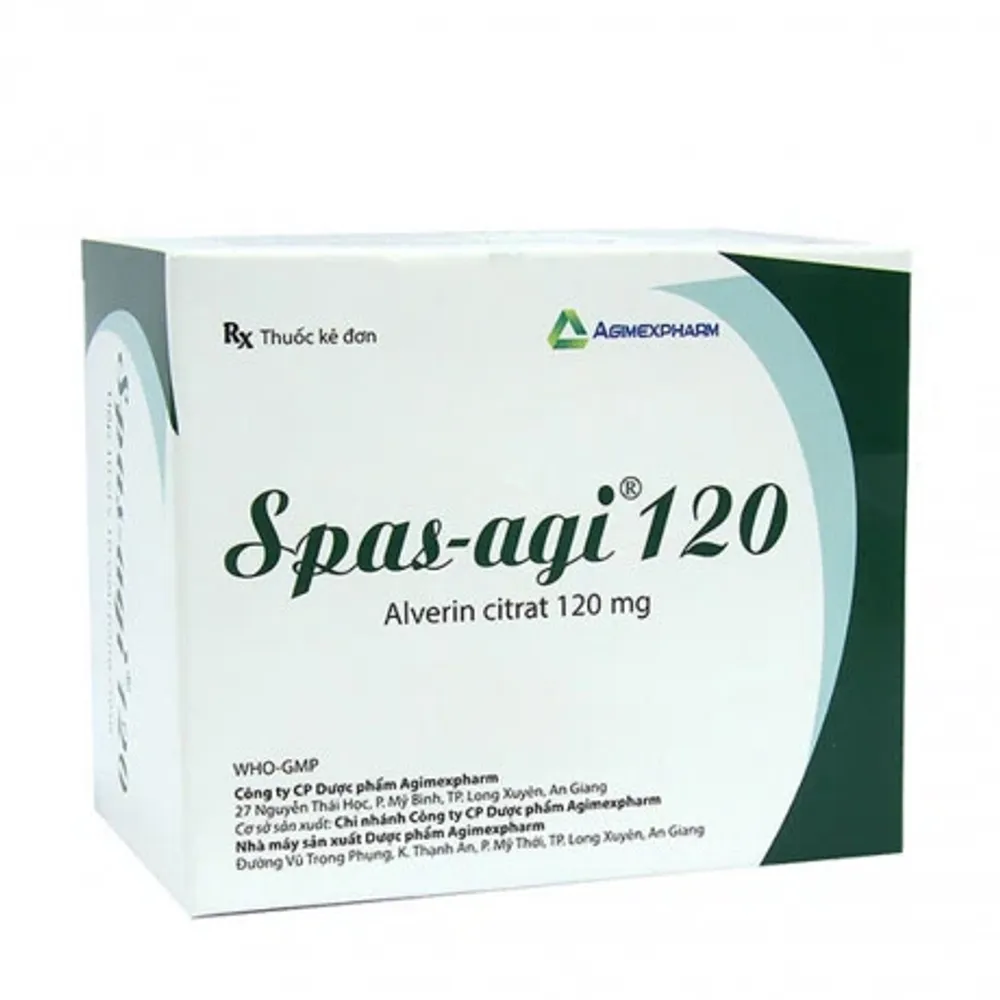 Thuốc Spas-AGI 120: Công dụng, Liều dùng và Đánh giá từ Người dùng
