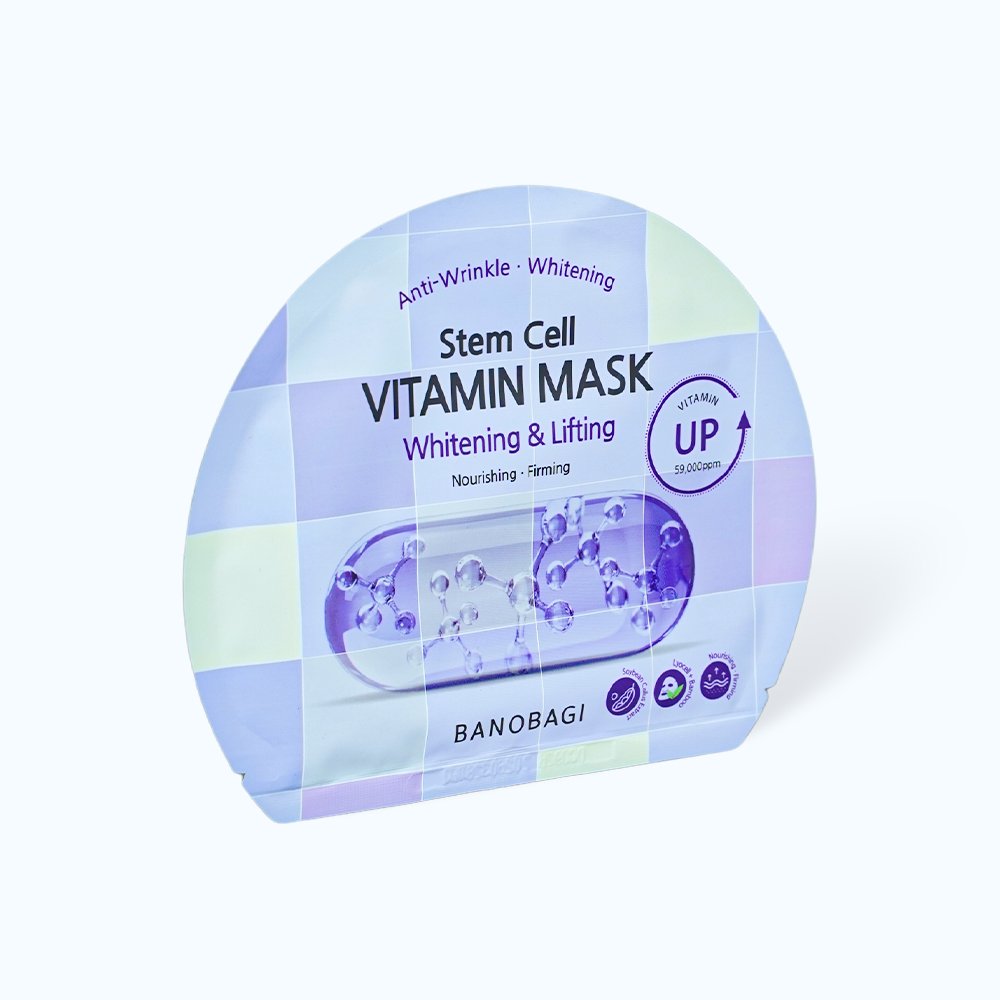 Mặt nạ BANOBAGI Stem Cell Vitamin Mask Whitening And Lifting Hỗ Trợ ...