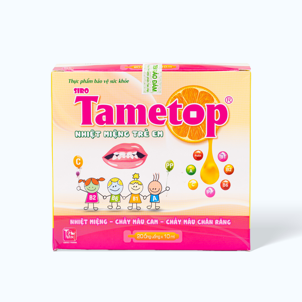 Thức phẩm bảo vệ sức khỏe Tametop hỗ trợ cải thiện tình trạng chán ăn ...