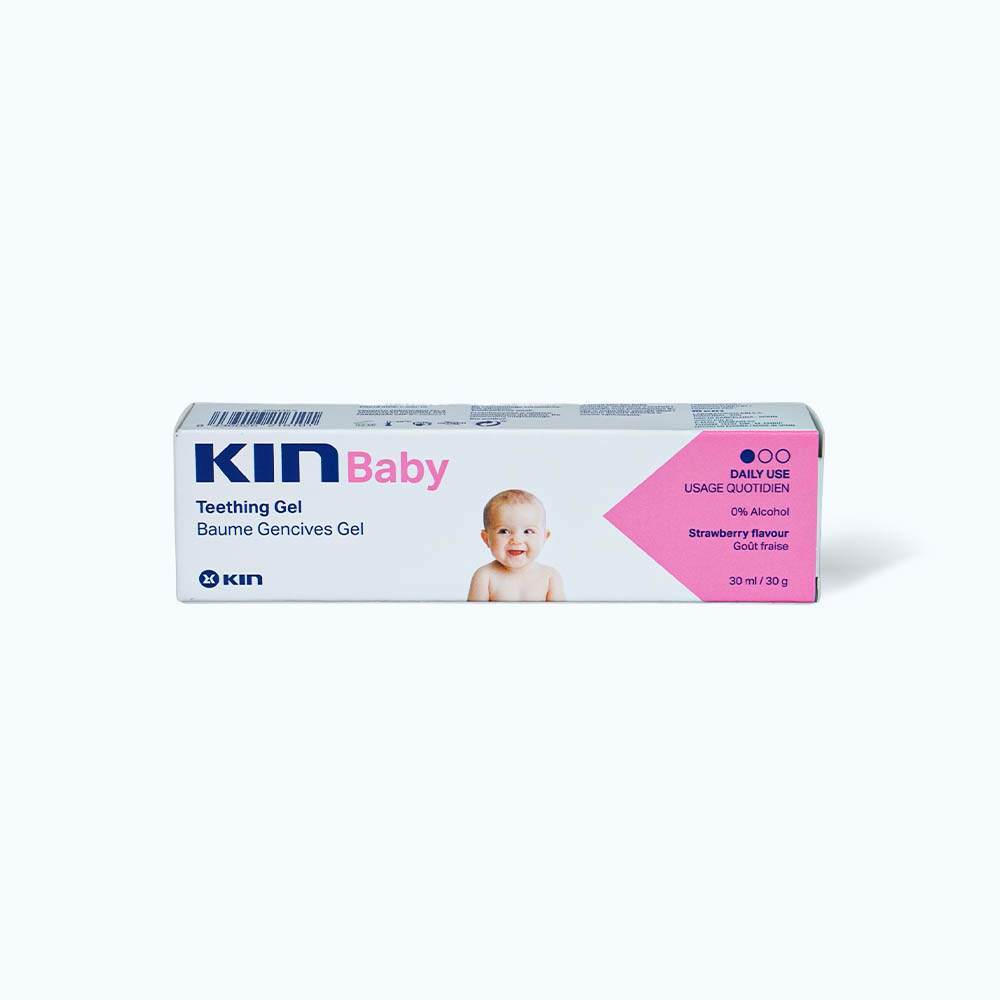 Chăm sóc và bảo vệ nướu cho bé trước khi mọc răng Kin Baby Teething Gel ...