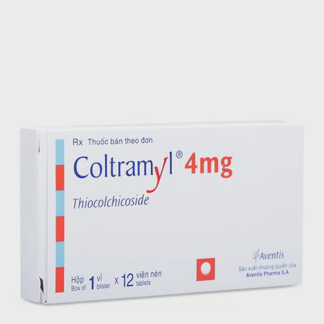 Coltramyl 4mg (Hộp 1 vỉ x 12 viên)