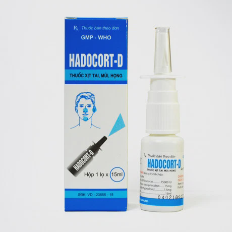 Hadocort-D (Hộp 15ml)