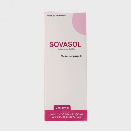 Dung dịch dùng ngoài Sovasol 0,05% điều trị nấm candida tại chỗ (chai ...