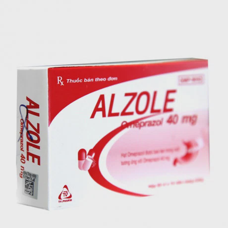 Viên nang Alzole 40mg điều trị loét dạ dày, tá tràng, viêm thực quản (3 ...