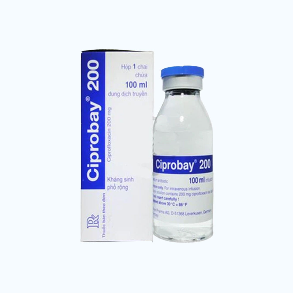 Ciprobay IV 200mg - 100ml Inj