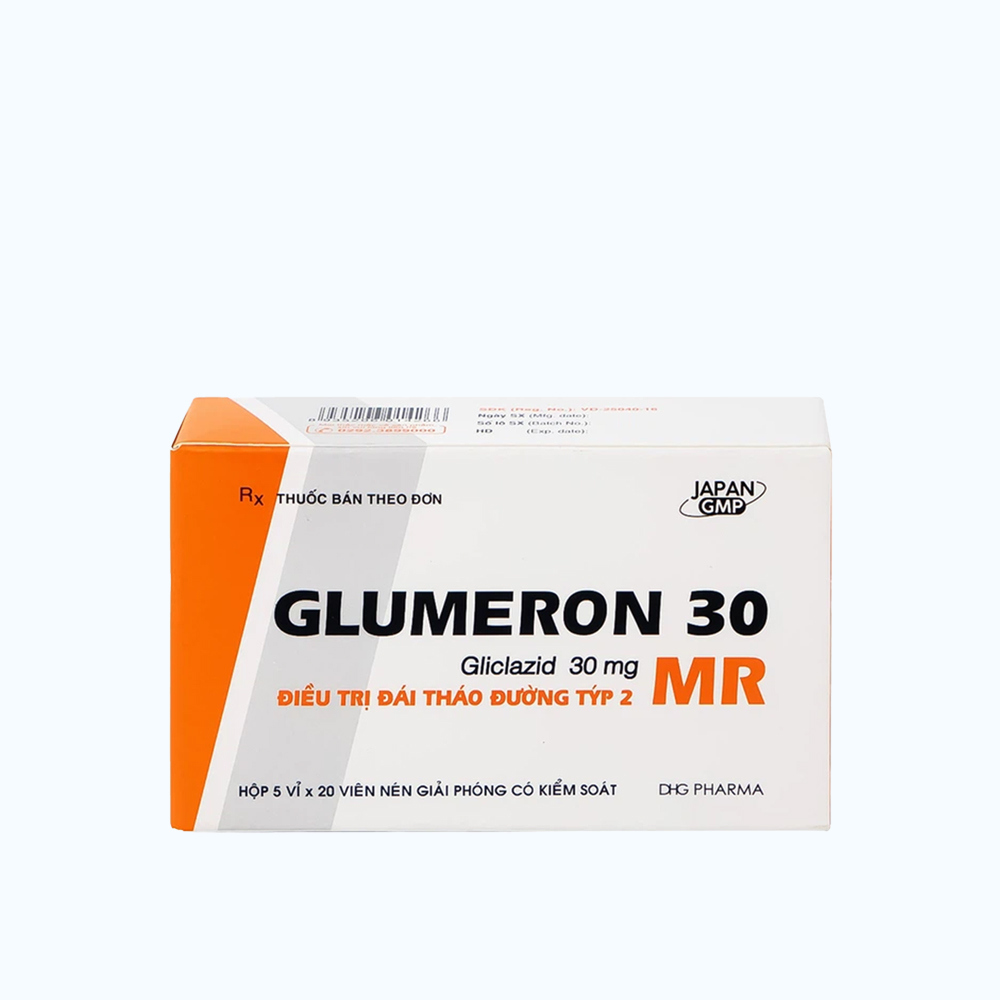 GLUMERON MR 30MG (Hop 100 vien)