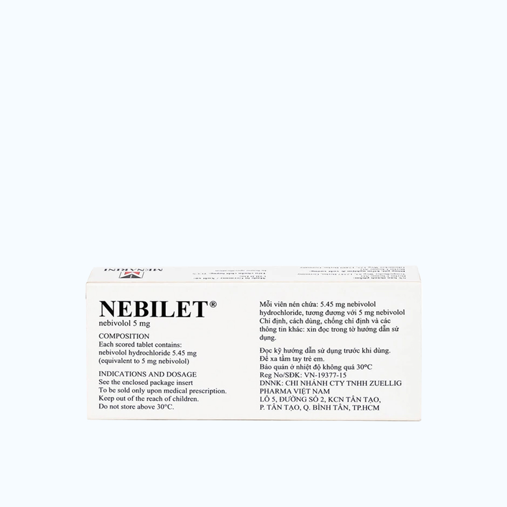 Nebilet 5mg (2vix14vien)