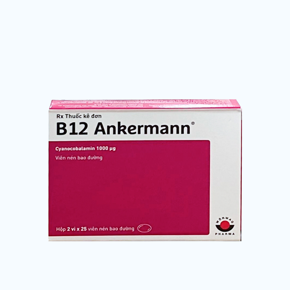 B12 Ankermann (Hộp 2 vỉ x 25 viên)