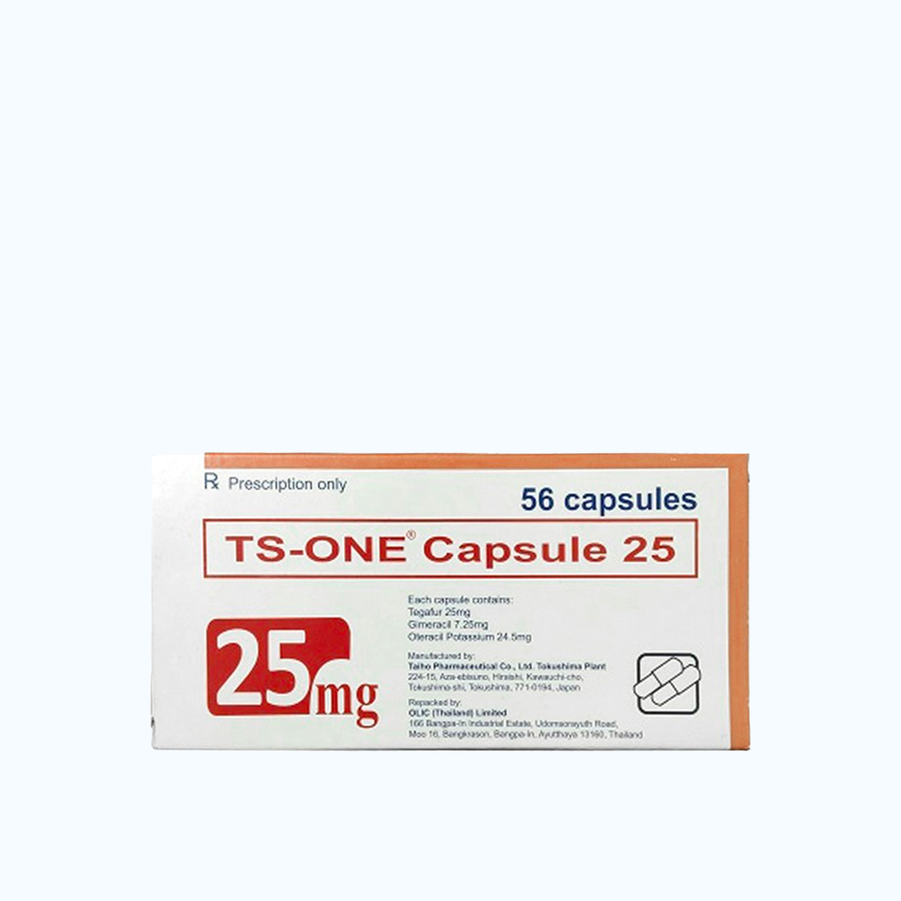 TS-One 25mg (4 vi x 14 vien)