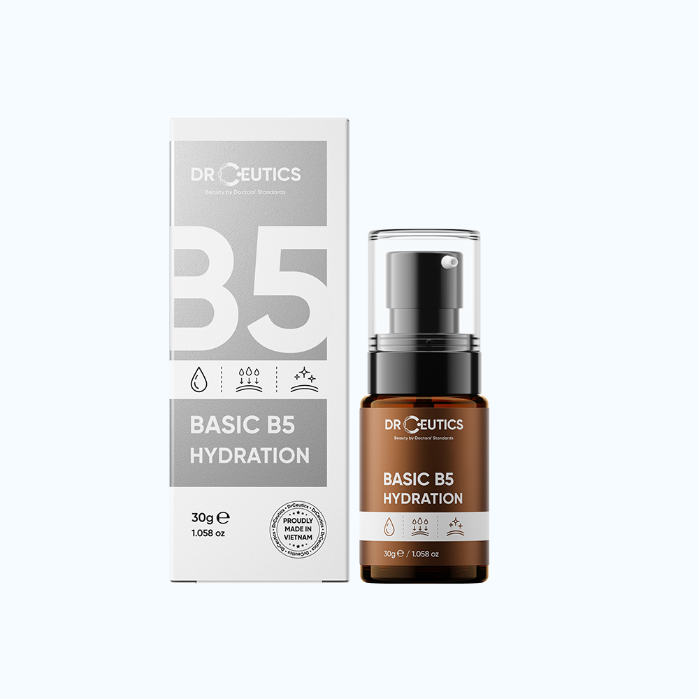 DrCeutics Serum Cấp Am & Làm Dịu Da Basic B5 Hydration 30g/Chai