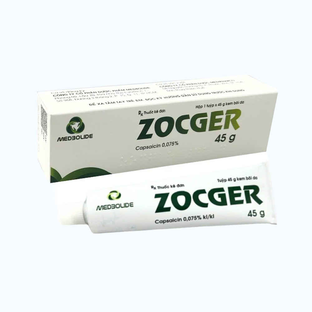 Zocger 0.075% Medipharco (Tuýp 45g)