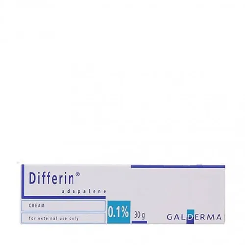 Thuốc dùng ngoài Differin 0.1% điều trị mụn trứng cá (tuýp 30g)