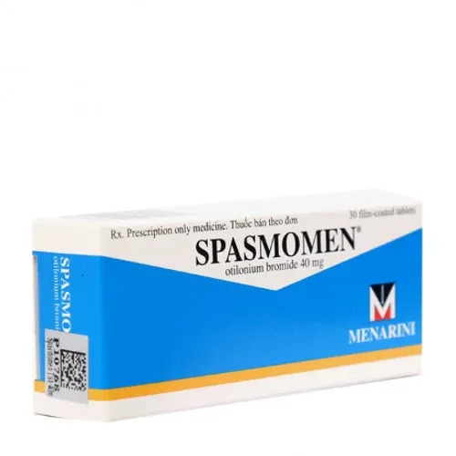 Viên nén Spasmomen 40mg trị hội chứng đại tràng kích thích (3 vỉ x 10 viên)