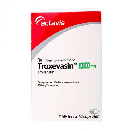 Viên nang Troxevasin 300mg điều trị suy tĩnh mạch mạn tính, trĩ cấp (5 ...