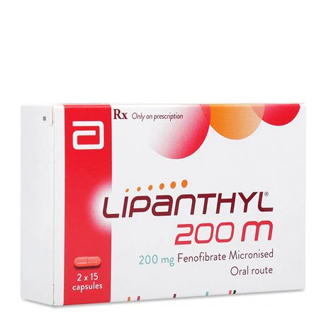 Viên nang cứng Lipanthyl 200mg Abbott điều trị tăng cholesterol máu ...