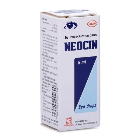 Thuốc nhỏ mắt Neocin điều trị nhiễm trùng mắt (chai 5ml)