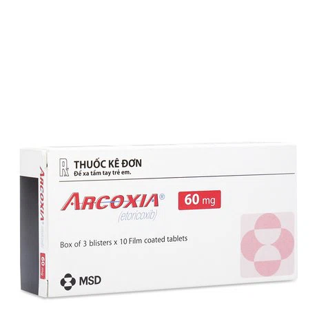 Viên nén Arcoxia 60mg điều trị viêm và giảm các cơn đau cơ xương khớp ...