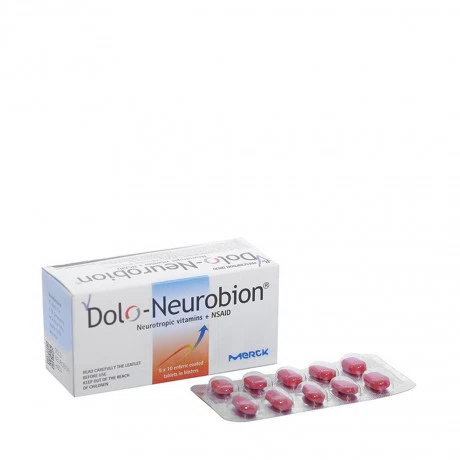 Viên bao tan ở ruột Dolo-Neurobion trị đau khớp, phong thấp, đau dây ...