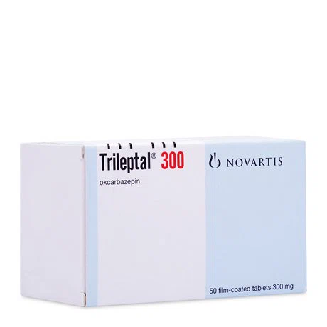 Viên nén Trileptal 300mg điều trị động kinh (5 vỉ x 10 viên)