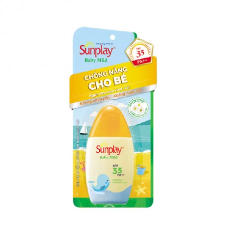 Sữa Chống Nắng Cho Bé SUNPLAY Baby Mild SPF35 (30g)