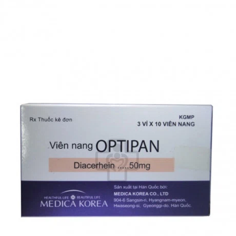 Viên nang Optipan 50mg điều trị triệu chứng thoái hóa khớp (3 vỉ x 10 viên)