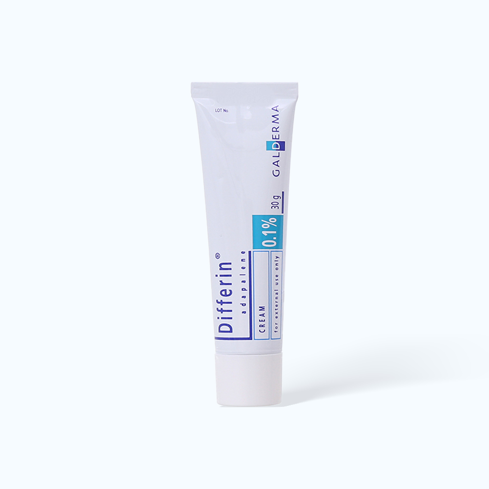 Thuốc Differin 0.1% điều trị mụn trứng cá (tuýp 30g)