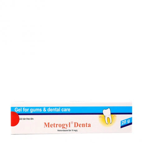 Gel bôi nha khoa Metrogyl Denta 1% điều trị các bệnh nha chu mãn tính ...