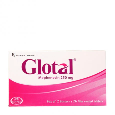 Glotal 250mg (2 vỉ x 26 viên)