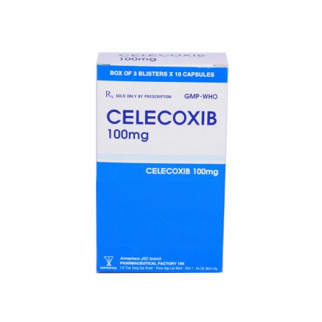 Celecoxib 100mg (3 vỉ x 10 viên/hộp)
