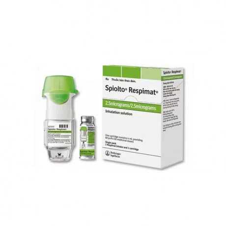 Dung dịch thuốc hít Spiolto Respimat điều trị giãn phế quản (ống thuốc ...