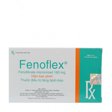 Fenoflex 160mg (3 vỉ x 10 viên)