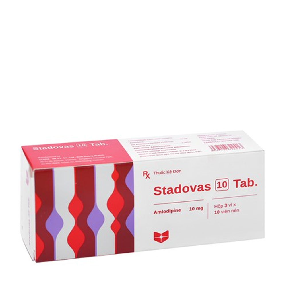 Stadovas 10 Tab (Hộp 3 vỉ x 10 viên)