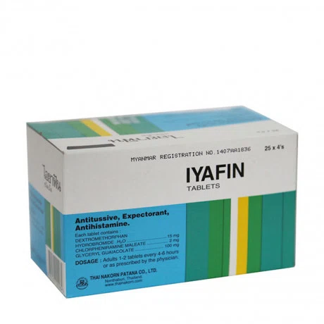 Iyafin (Hộp 25 vỉ x 4 viên)