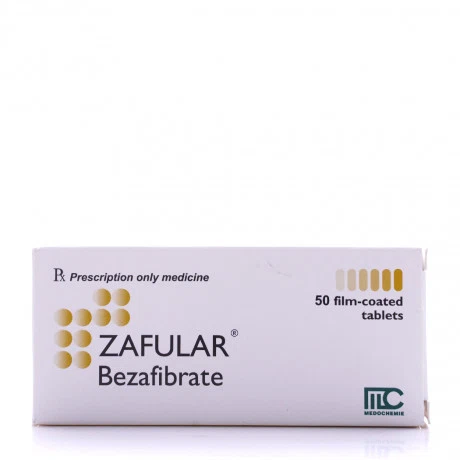 Viên nén Zafular 200mg điều trị tăng cholesterol máu, giảm mỡ máu (5 vỉ ...