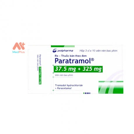 Paratramol 37.5mg - 325mg (6 vỉ x 10 viên)