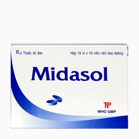 Midasol (Hộp 10 vỉ x 10 viên)