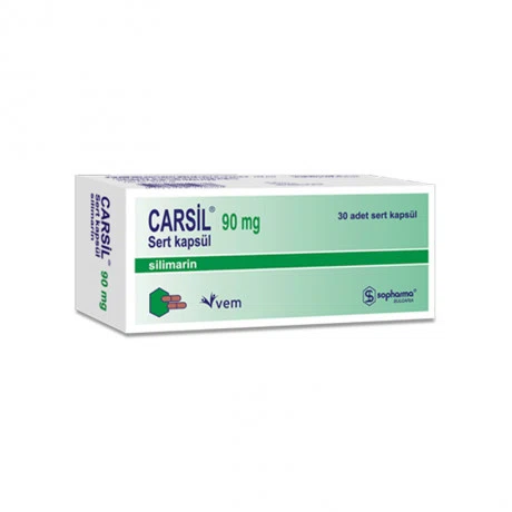Carsil 90 (5 vỉ x 6 viên/hộp)