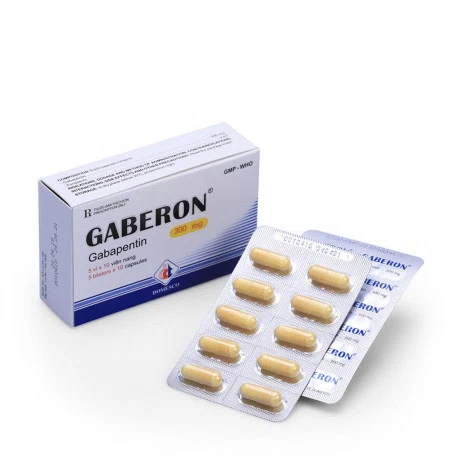Viên nang Gaberon 300mg - Domesco trị động kinh, viêm dây thần kinh (5 ...