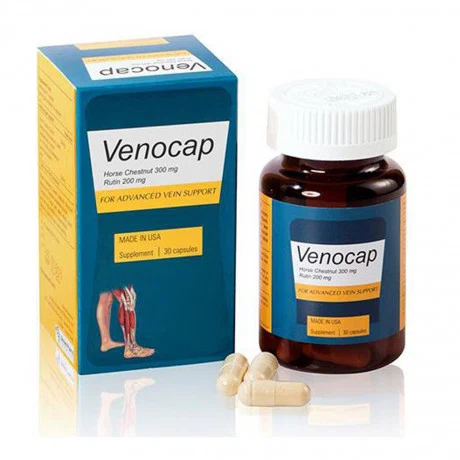 Viên uống Venocap ngăn ngừa suy giảm tĩnh mạch (Hộp 30 viên)