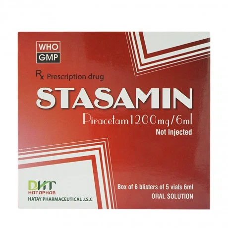 Stasamin 1200mg/ 6ml (6 vỉ x 5 ống 6ml)