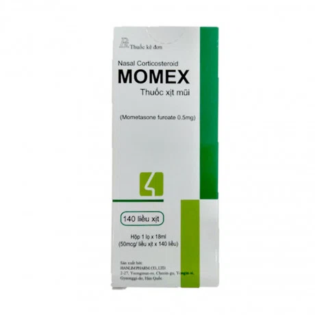 Thuốc xịt mũi Momex Nasal điều trị viêm mũi theo mùa (chai 18ml)