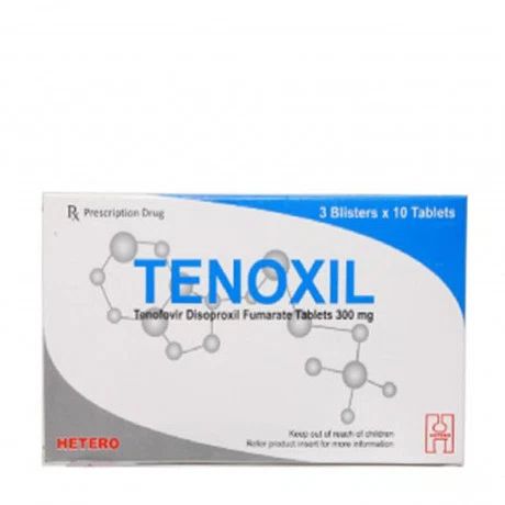 Viên nén Tenoxil 300mg điều trị nhiễm HIV-1, viêm gan siêu vi B mạn ...