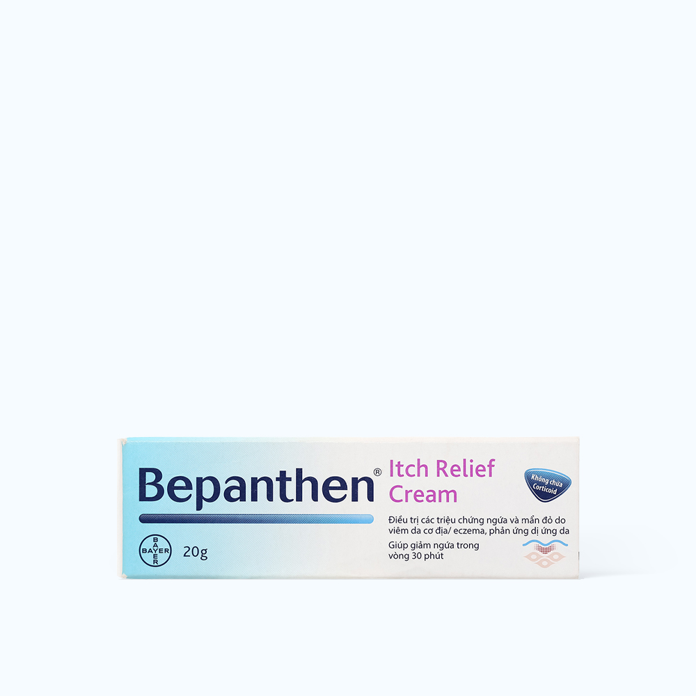 Bepanthen Itch Relief Cream Kem Giảm Ngứa Và Mẩn Đỏ Gây Ra Da Khô Hoặc ...