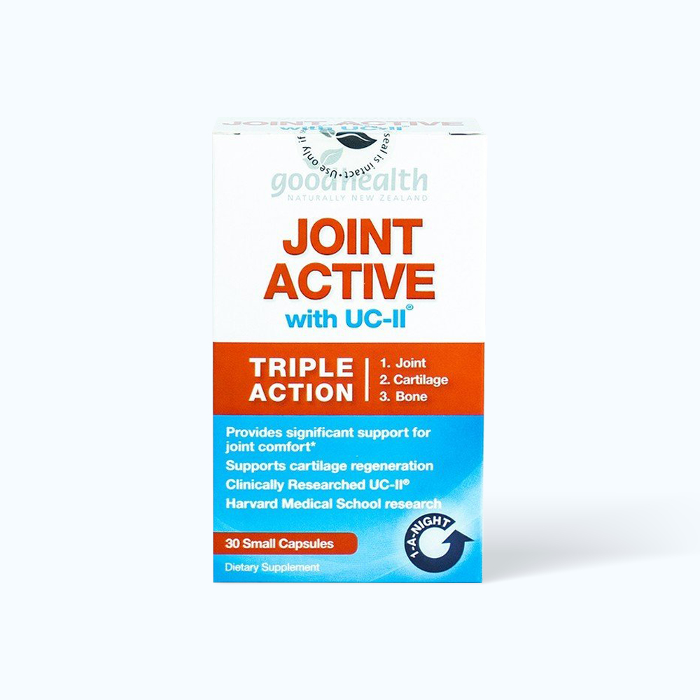 Viên uống GOODHEALTH Joint Active hỗ trợ sụn khớp (Hộp 3 vỉ x 10 viên)