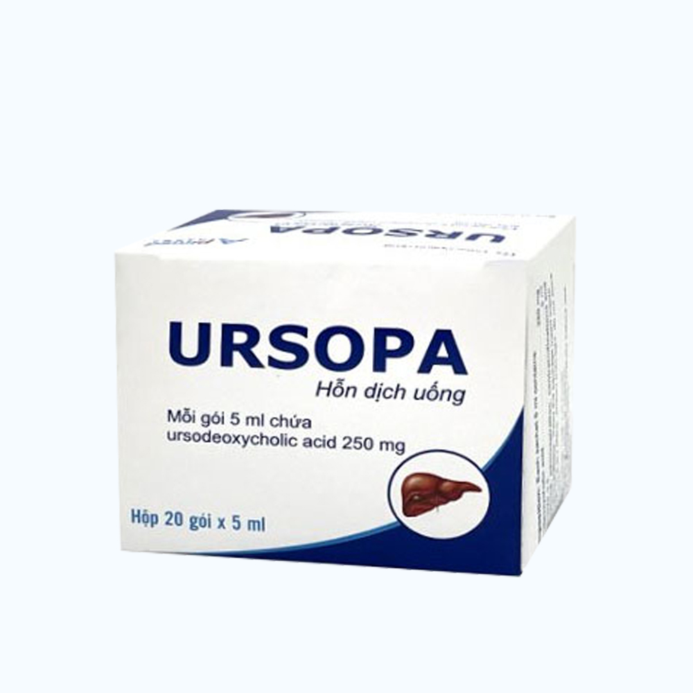 Ursopa 250mg (Hộp 20 gói)